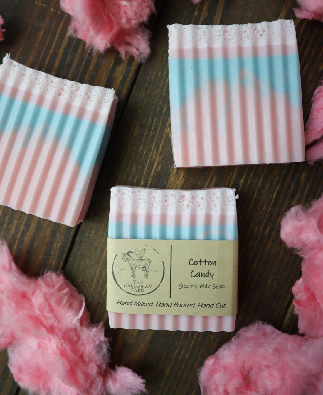 Cotton Candy Goat's Milk Soap – The Galloway Farm