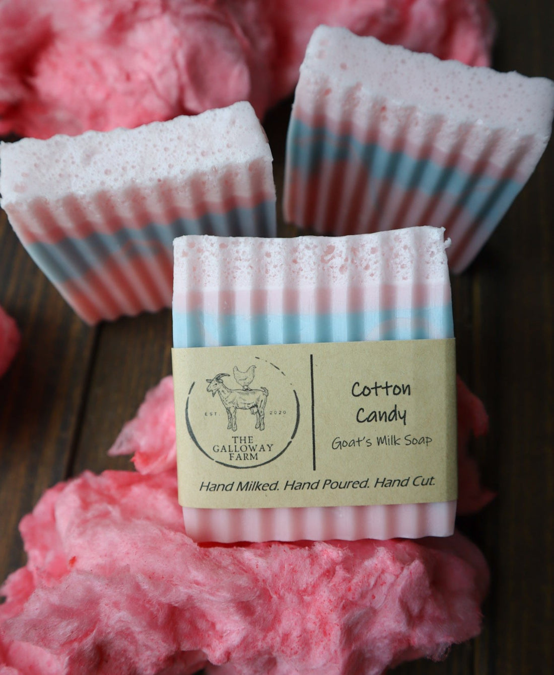 Cotton Candy Goat's Milk Soap – The Galloway Farm